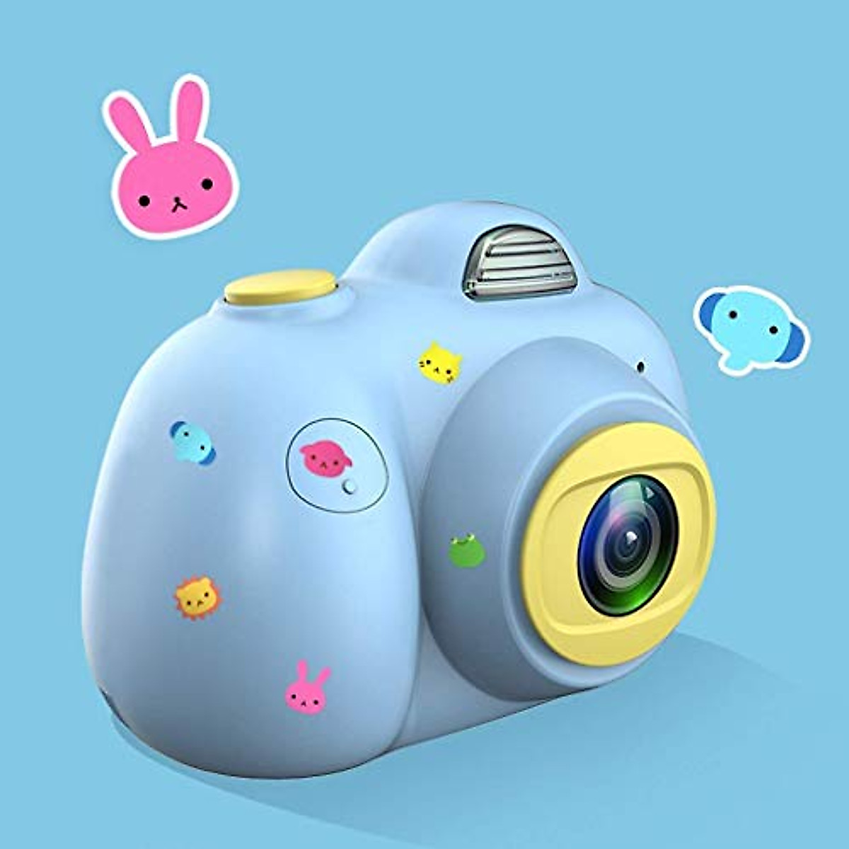 LKYBOA Kids Toys Camera Girls Boys Compact Cameras for Children Best Gift for 5-10 Year Old Boy Girl 8MP HD Video Camera Creative Gifts (Color : Blue)