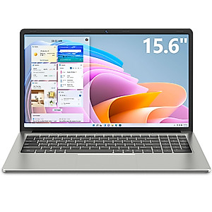 SGIN Laptop 15.6 Inch, 4GB RAM 128GB SSD Laptops Computer with Intel Celeron Quad Core Processor(up to 2.6 GHz), Intel UHD Graphics 600, Webcam, Mini HDMI, 2.4G/5GHz WiFi, 2*USB3.0, BT 4.2