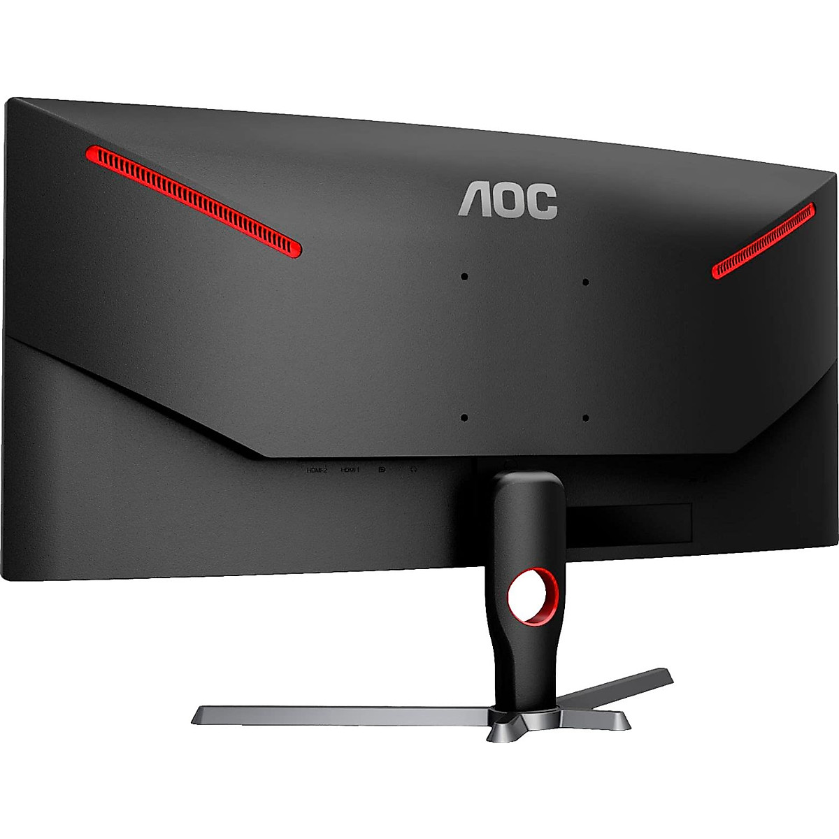 AOC 2021 30” LED Gaming Monitor - 75Hz, Full HD 2560 x 1080 Curved Monitor with Built-in Speaker, AMD FreeSync and HDMI Ports, Black