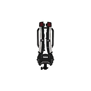 Thule EasyFold XT 2 Hitch Bike Rack - E-Bike Compatible - Fits 2" and 1, 1/4" receivers - Tool-Free Installation - Fully Foldable - Easy Trunk Access - Fully Locking - 130lb Load Capacity