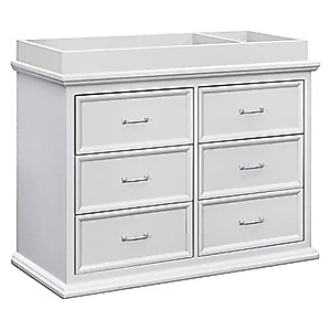 Davinci Universal Wide Removable Changing-Tray (M0619) in Cloud Grey