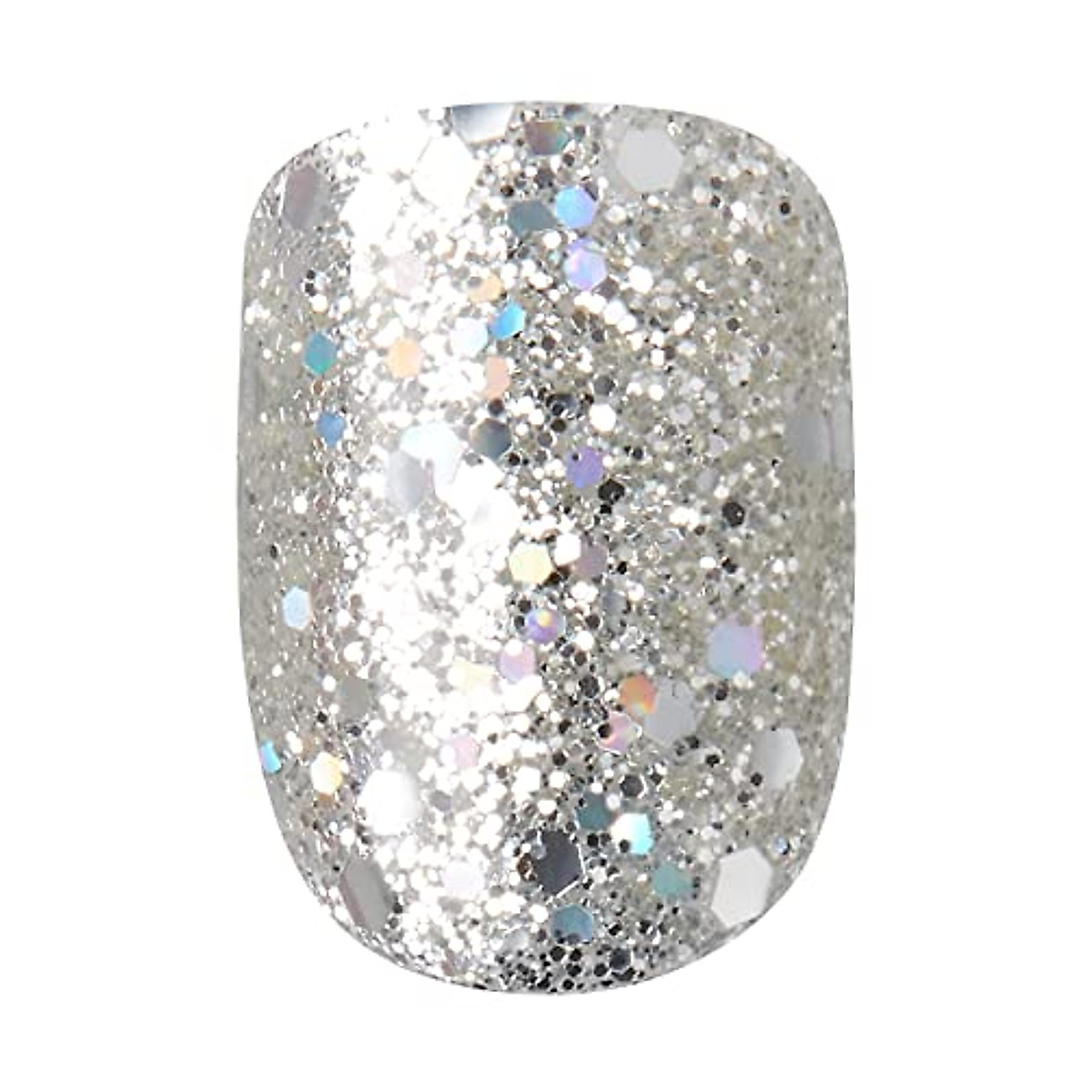 KISS imPRESS Press-On Manicure, Nail Kit, PureFit Technology, Short Press-On Nails, Time Slip, Includes Prep Pad, Mini File, Cuticle Stick, and 30 Fake Nails