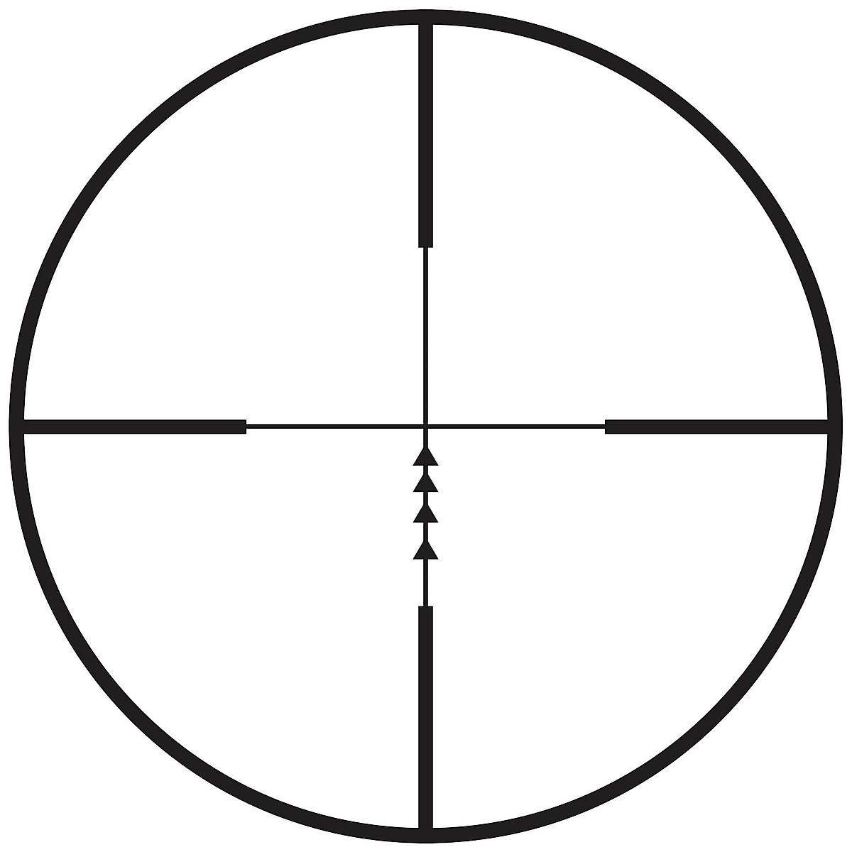 CenterPoint Optics LR394RG2 3-9x40mm Illuminated Riflescope