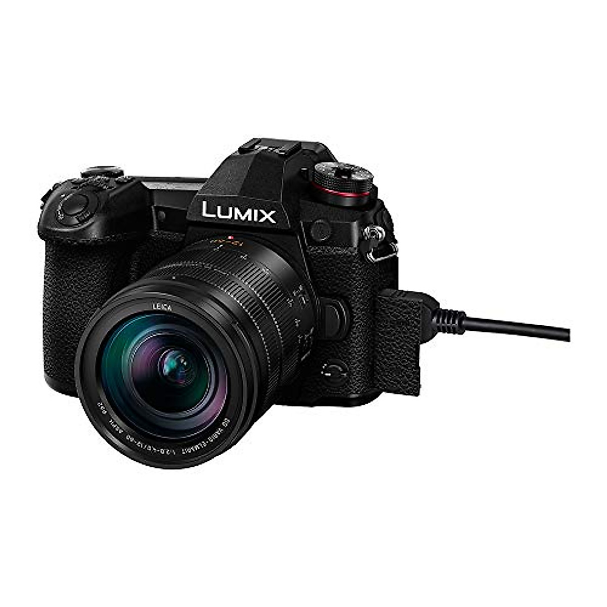 Panasonic LUMIX DC-G9LEB-K G9 Mirrorless Camera with Leica 12-60 mm Lens - Black