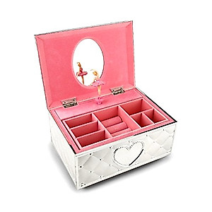 Lenox Childhood Memories Metal Ballerina Musical Jewelry Box, Set of 4