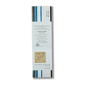 TALITANIA Traditional pure wool Tallit prayer shawl tallis gadol (Size 70 (L) 80 X 60 inches, Blue and silver Stripes)