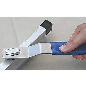 Alvin, PR10, Hanging Clamp Blueprint Power Wrench, Stainless Steel Document Tool