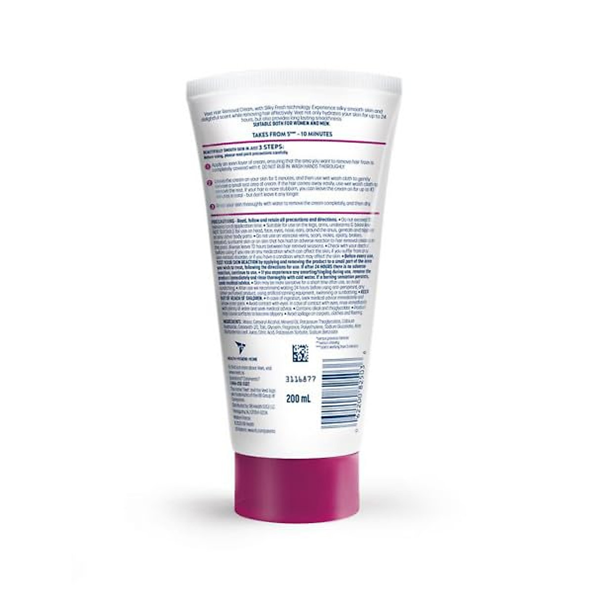VEET Hair Removal Cream Sensitive Formula 6.78 oz (Pack of 4)