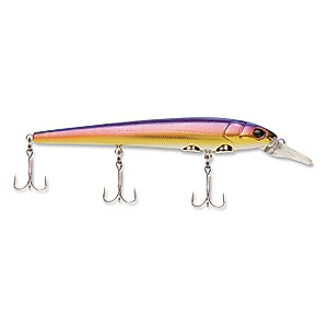 Berkley Hit Stick Fishing Lure, Firetiger, 1/4 oz, 3 1/2in | 9cm Crankbaits, Largest Rolling Action of Any Berkley Hard Bait, Equipped with Sharp Fusion19 Hook