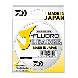 Daiwa J-Fluoro FLUOROCARBON Leader W/Parallel SPOOLING Band