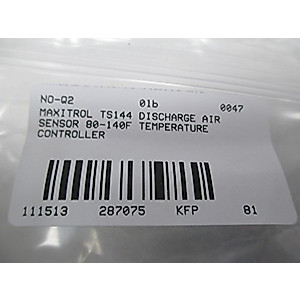 Maxitrol TS144 Discharge Air Temperature Sensor, 80-140 Degree F Temperature Range