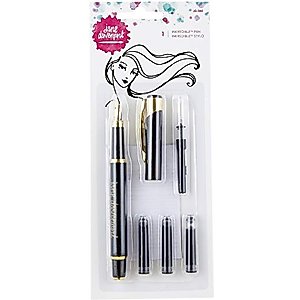 Jane Davenport INKREDIBLE PEN FOUNTAIN, Black Ink