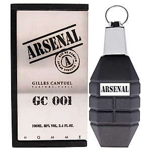 Gilles Cantuel Arsenal GC 001 Men EDP Spray 3.4 oz