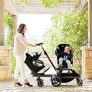 Orbit Baby Helix+ Double Stroller Attachment for G5 Stroller - Black