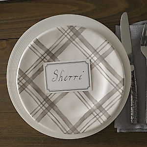 Treasure Gurus 30ct Blank Name Cards Place Setting Dinner Table Centerpiece Wedding Party Event Decor