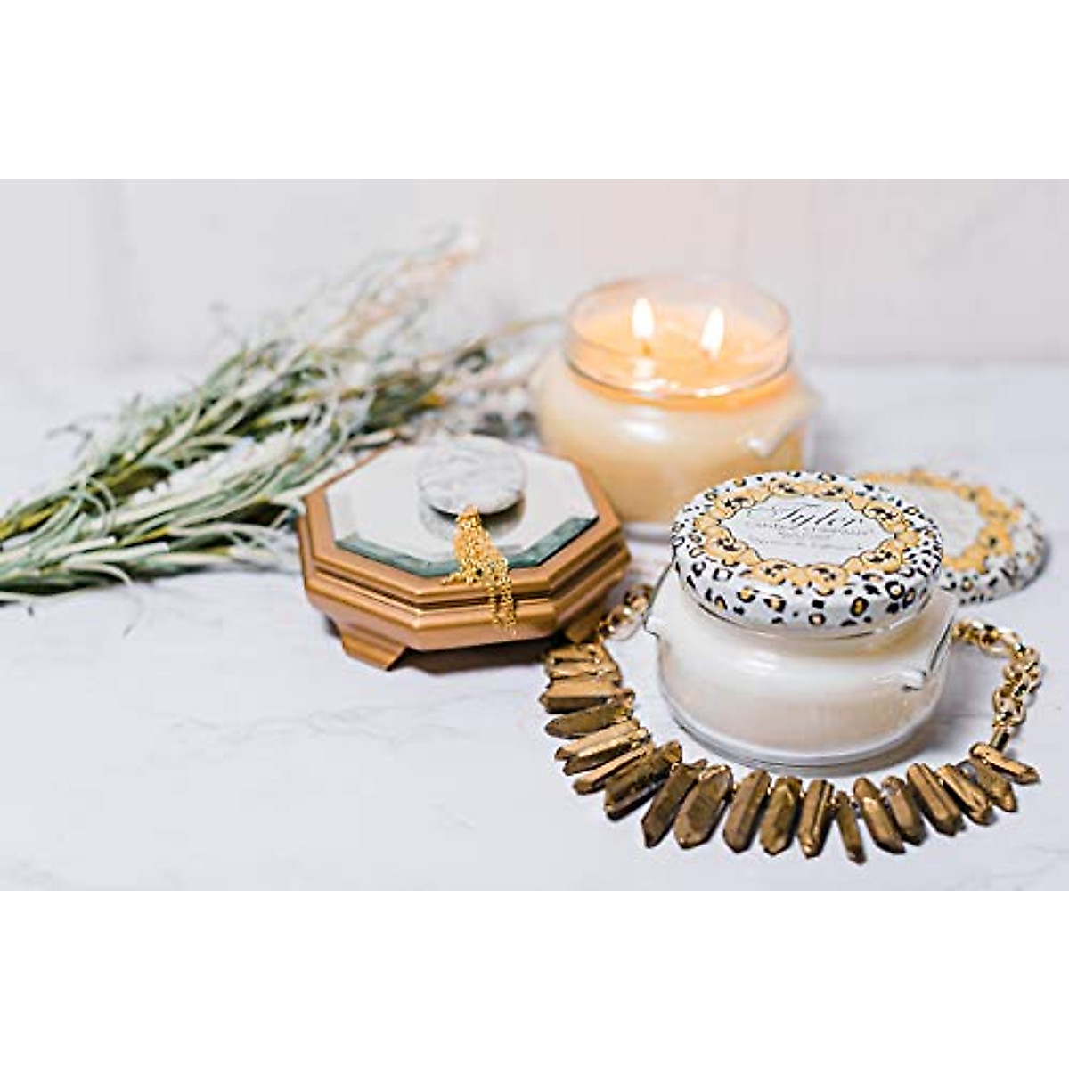 Tyler Candle Diva 4-Pack | 11 oz. Glass Jar Scented Candles | Bougee Scented Double-Wick Clean Burning Candles for The Home | Home Fragrance Gift Set Made in USA