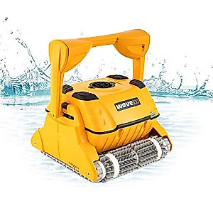 DOLPHIN Wave 100 Commercial Robotic Pool Cleaner with Caddy, Engineered for Extraordinary Pool Cleaning Performance, Ideal for Commercial Swimming Pools up to 88 Feet…
