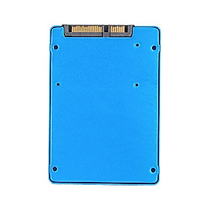 EATC SSD Enclosure, 6Gbps Lightweight Aluminum Computer SSD Hard Drive Adapter for Hard Drive Blue