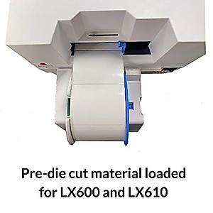 Primera LX610 Color Inkjet Label Printer with Plotter Cutter 74541 - Print and Cut Any Label Shape or Size in One Machine. Prints Up to 5 Inches Wide
