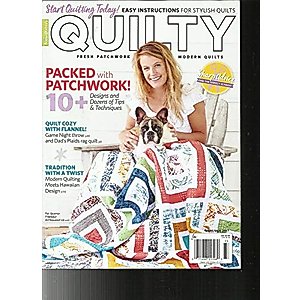 FONS & PORTER, QUILTY MAGAZINE, FRESH PATCH WORK + MODERN QUILTS SEP/OCT, 2017