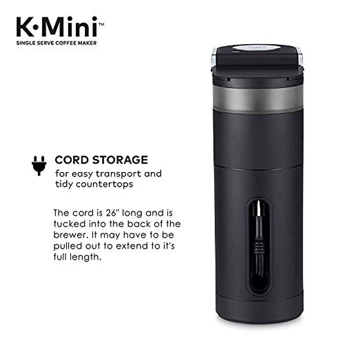 Keurig K-Mini Coffee Maker, Black with Coffee Lovers' 40 Count Variety Pack Coffee Pods