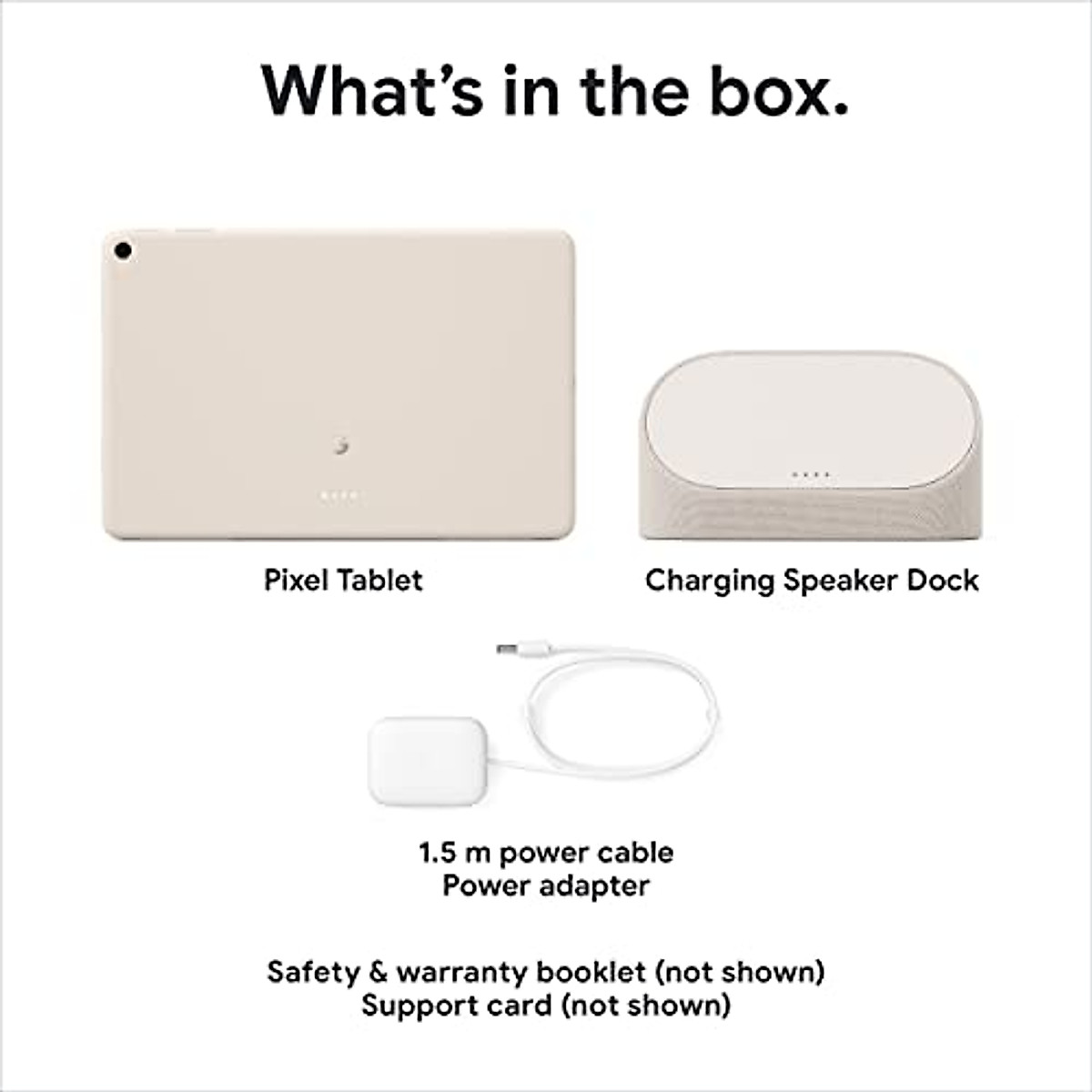 Google Pixel Tablet with Charging Speaker Dock - Android Tablet with 11-Inch Screen, Smart Home Controls, and Long-Lasting Battery - Hazel/Hazel - 128 GB