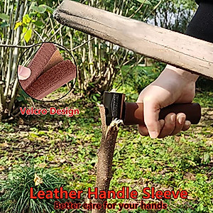 Dobetter Bushcraft Hand Auger Wrench, Survival Settlers Tool Bushcraft Auger, Scotch Eye Wood Auger Drill Bit for Camping and Hand Auger Wood Drilling -DBHAW3