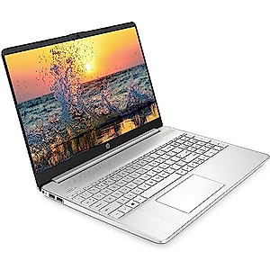 HP 15.6 Inch Business Laptop, AMD Ryzen 7 5700U, Windows 11 Pro, 32GB RAM, 1TB SSD, Full-Size Keyboard, WiFi 6, Bluetooth, Silver, PCM