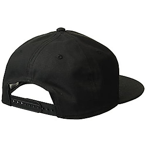 TaylorMade Golf 5 Panel Flatbill Hat Black