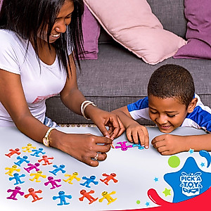 Stretchy Happy Man Toy Party Favors - Sensory Gel Toy Set of 24 for Kids, Stress Relief Fidget Toys for Autism, ADHD - Stretchy Toys and Small Prizes and Stocking Stuffers