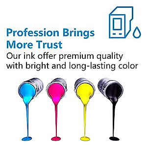 88XL Black, Cyan, Magenta, Yellow Ink Cartridge (4-Pack) | Replacement for HP 88XL Ink Cartridges Works with Pro K5400, K550, K8600, L7580, L7590, L7680, L7780 | C9396AN C9391AN C9392AN C9393AN