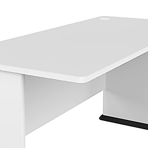 Bush Business Furniture Series A 84W x 84D Desk, 60W, White