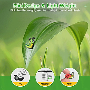 Cslehel Plant Magnets Eyes for Potted Plants ，8 PCS Cute Magnetic Plant Eyes with Cartoon Eyes, Funny Plants Pins for Indoor Outdoor Office Plants Accessories, Plants Lover Gifts,