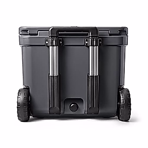 YETI Roadie 60 Wheeled Cooler with Retractable Periscope Handle, Charcoal
