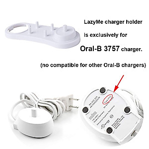 LazyMe Single/Couple Charger Holders Toothbrush heads Holder Compatible for Oral-B, for Oral-B D Series, PRO Series (Couple)