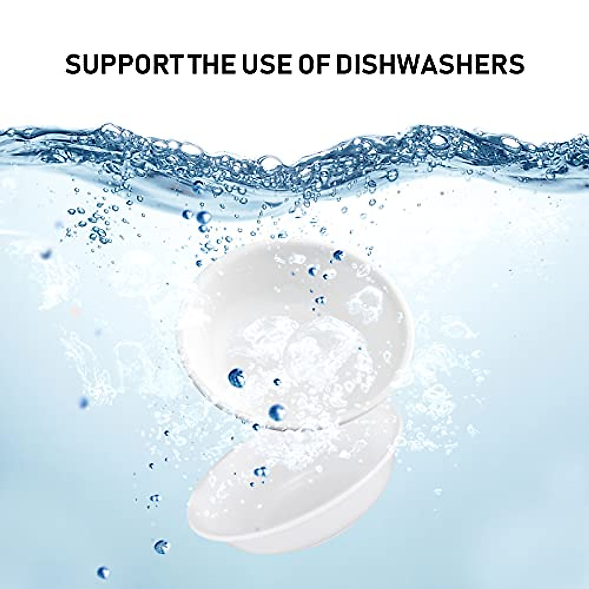 Cabilock 10pcs Sauce Dishes Appetizer Plate Soy Sauce Dipping Dishes Condiment Dishes Mini Serving Bowl for Buffet Side Dishes Ketchup BBQ Dinner