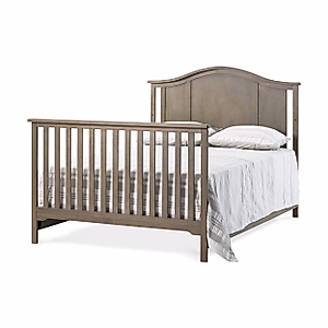 Child Craft Cottage Arch Top 4-in-1 Convertible Crib, Baby Crib Converts to Day Bed, Toddler Bed and Full Size Bed, 3 Adjustable Mattress Positions, Non-Toxic, Baby Safe Finish (Dusty Heather)