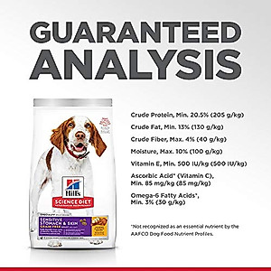 Hill's Science Diet, Grain Free Dry Dog Food, Adult, Sensitive Stomach & Skin, Chicken & Potato Recipe, 24 lb. Bag