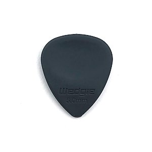 Wedgie WRPP50H Rubber Guitar Picks 5.0mm Hard, 3 Pack