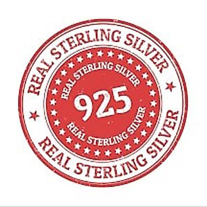 Rutilated Quartz Gemstone Silver Band Ring Solid 925 Sterling Silver Ring Handmade for Women by Goyal Exports SRG365F (US-9)