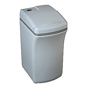 Whirlpool WHES18 High-Efficiency Compact Home Water Softener, Gray