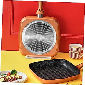 ULTECHNOVO 1pc Pot Display Rack Acrylic Display Shelf Retail Shop Display Stand Cooking Pot Organizer Induction Cooker Holder Frying Pan Display Rack Storage Rack for Cooking Pot Acrylic Wok