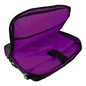 Laptop Messenger Bag for Gateway 14.1-inch Laptop CLT146401, 14.1" Elite, Slim Notebook (Purple)