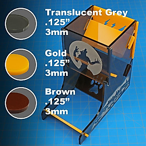 LITKO Horror Themed Dice Tower | Dice Roller | Dice Tumbler | Dice Boot | TTRPG | Board Games (Werewolf)