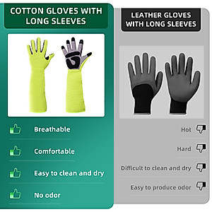 MEPEREZ 3-in-1 Gloves for Gardening, Farming & Cleaning, Stab-Proof, Non-Slip, Shock-Absorbing, Wear-Resistant, Comfortable, Breathable