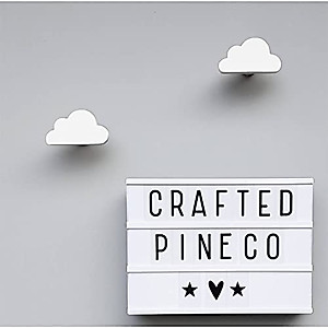 Cabilock 4pcs Hanger Hooks Cloud Wall Hanger Bathroom Wall Hooks Magnetic Goose Cloud Hook Wall Storage Shelf Decoration Hat Wooden Decor Wooden Wall Hooks Child Wall Hanging Key Cabinet