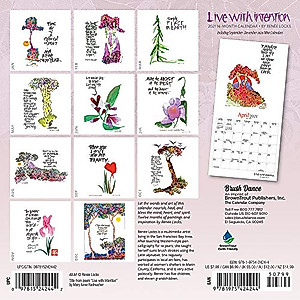 Live With Intention 2021 Calendar: Brush Dance