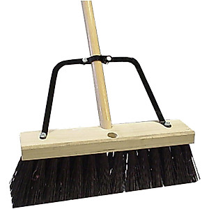 QUICKIE 00649HDSU Jobsite Street Broom, 16"