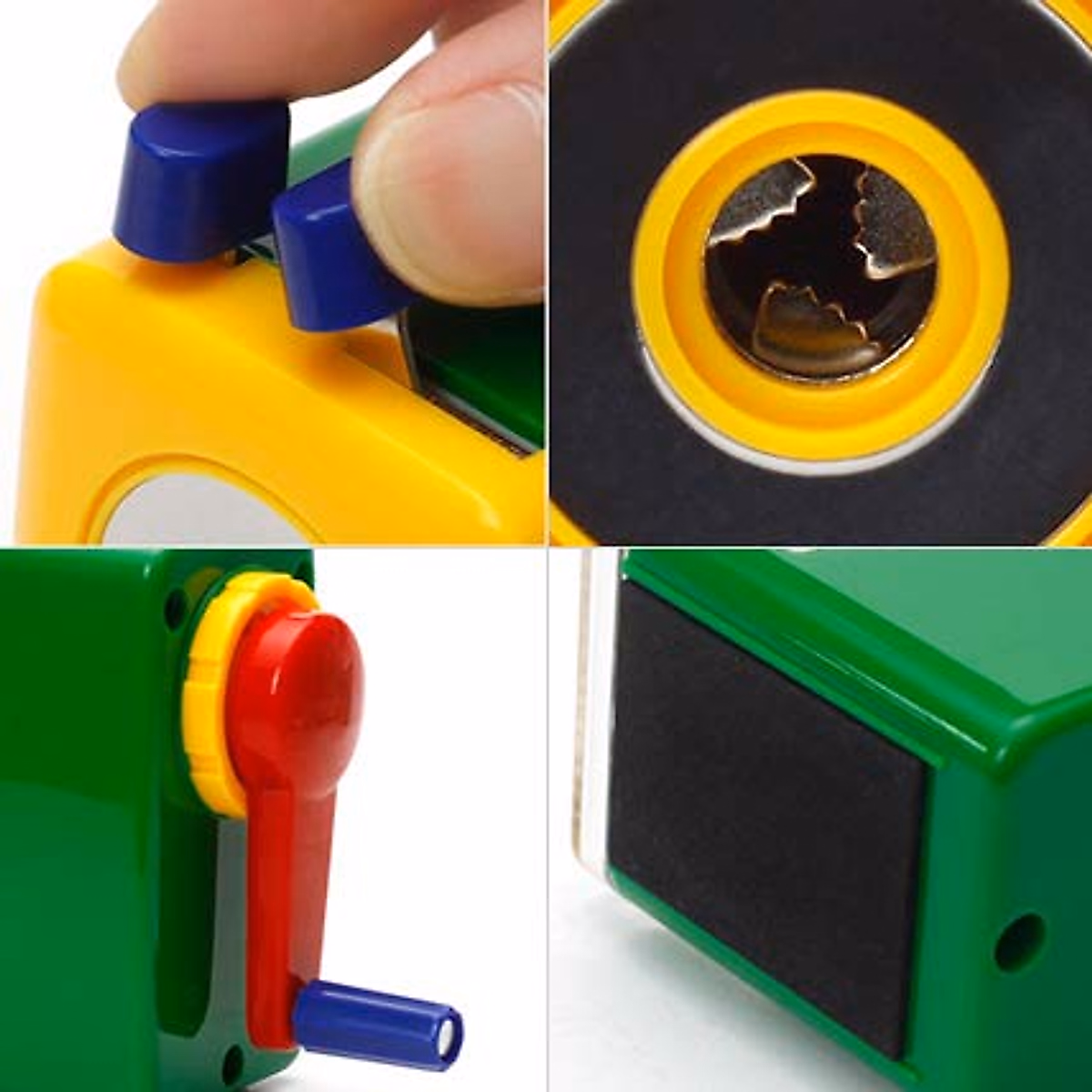 Parrot Medium Manual Pencil Sharpener Heavy Duty for School Classroom, Office, Home TPPQ09113