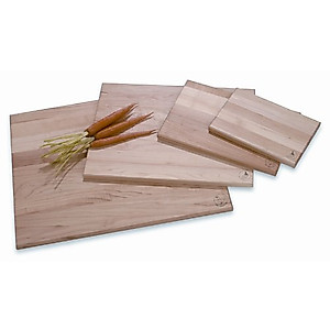 J.K. Adams 12-Inch-by-8-Inch Sugar Maple Wood Takes Two Cutting Board